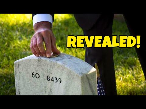 The SECRET Behind Visitors Leaving Coins On Certain Gravestones!