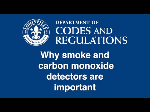 Why smoke and carbon monoxide detectors are important | Codes and Regulations
