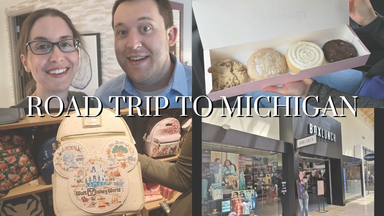 Road Trip To Michigan! | Long Weekend Vlog | Disney Pin Love