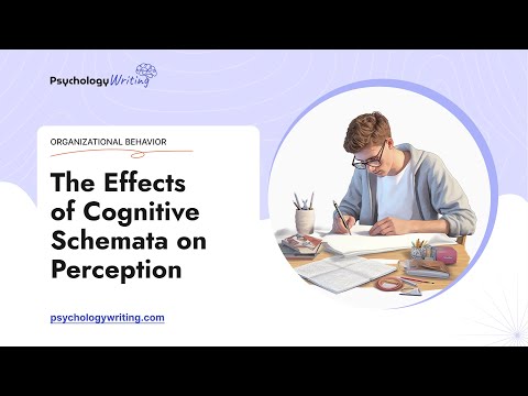 The Effects of Cognitive Schemata on Perception - Essay Example