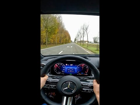2022 Mercedes C-Class Estate C200 Acceleration 0-100 | 2023 #Shorts