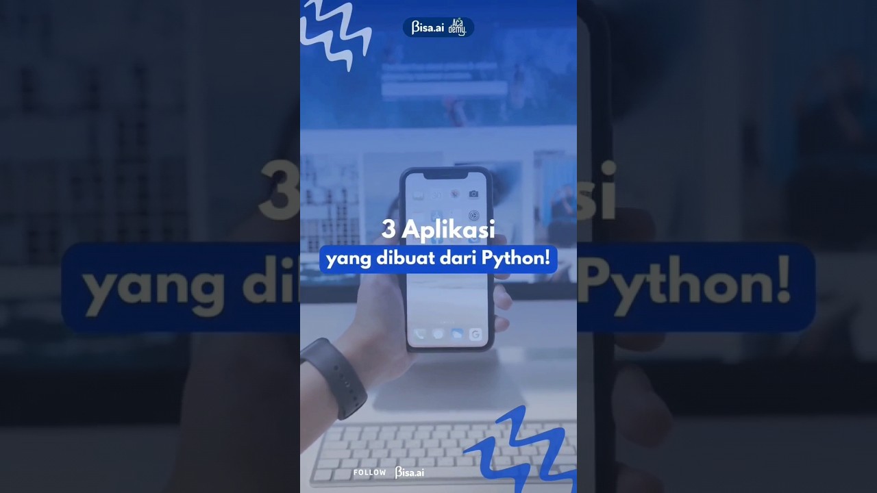 3 Aplikasi Yang Dibuat Oleh Bahasa Pemrograman Python #python #pythonprogramming #pythonapps