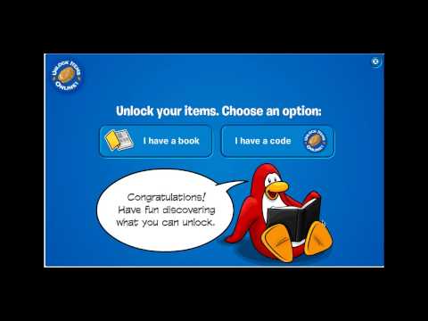 Club Penguin BOOK CODES - How to UNLOCK !