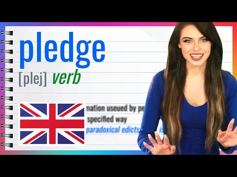 PLEDGE (C1 Advanced) Learn English Vocabulary