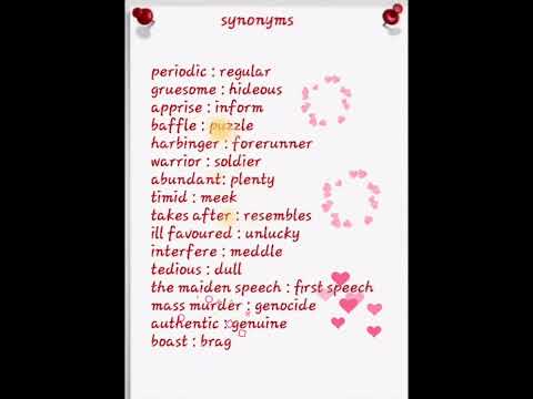 synonyms|exams point of view|all competitive exams|#exams #competitive #words #synonyms