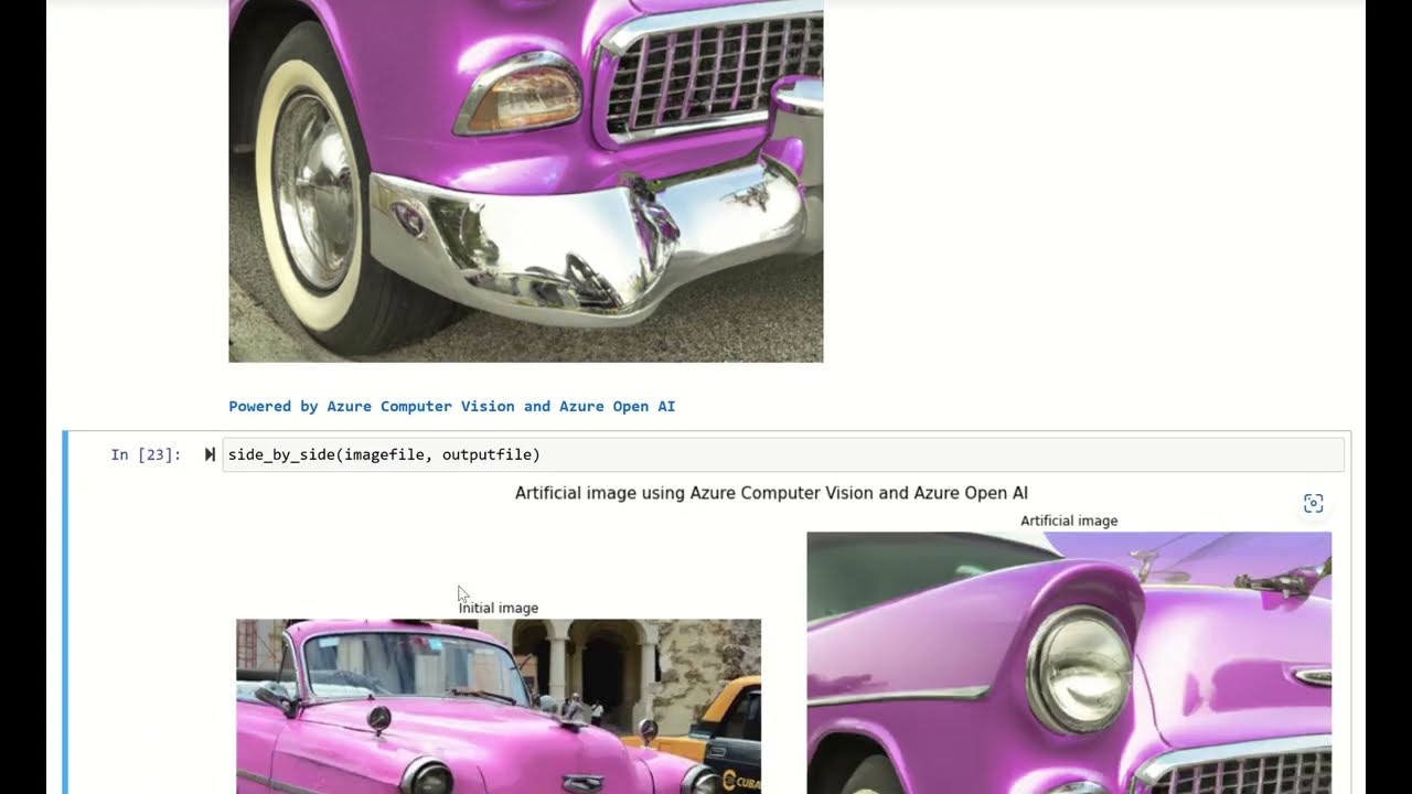Image to image generation using Azure Open AI (DALL E 2) and Azure Computer Vision 4