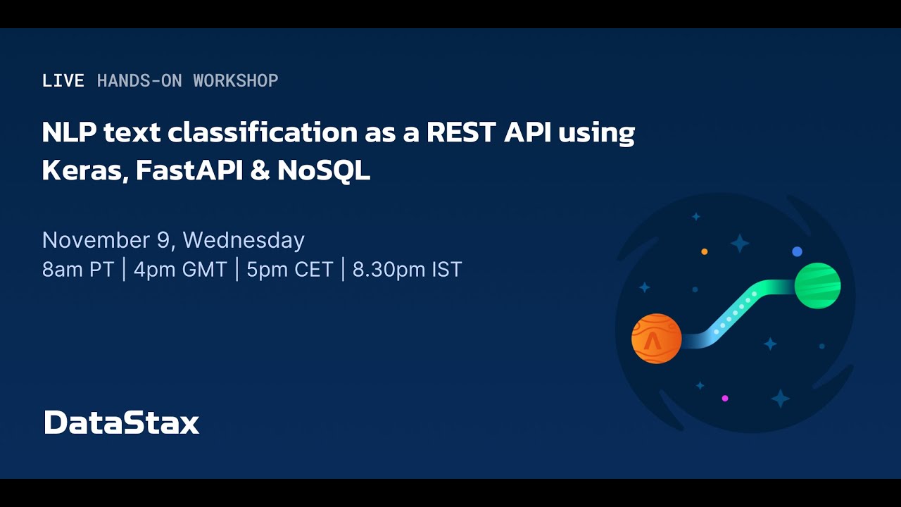 NLP as an API - Text classification using Keras, FastAPI and NoSQL