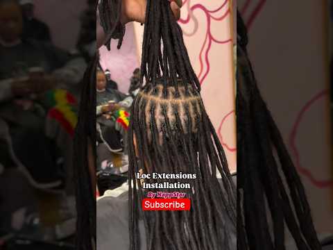 Excellent and amazing quality Loc Extensions Installation by NappStar.π Book at NappStar.com