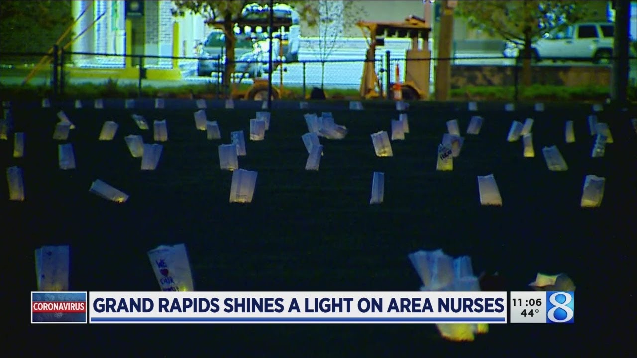 On Florence Nightingale's 200th birthday, lights honor local nurses