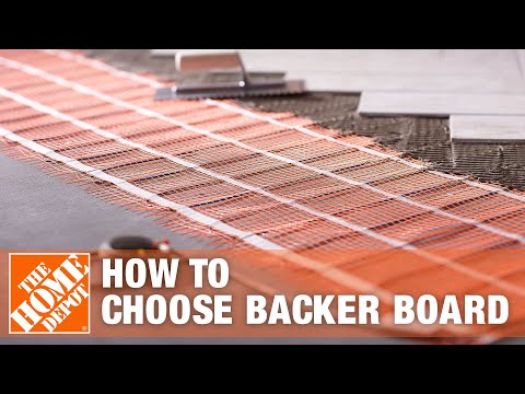 How To Choose Backer Board | The Home Depot