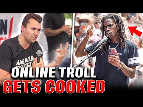 Charlie Kirk Cooks Fool Who Says Tampons are DEI