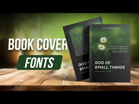 I found interesting! Book Cover Design Fonts - FREE design resources