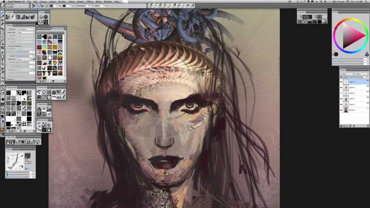 Explore Painter 12 with Android Jones: part 1
