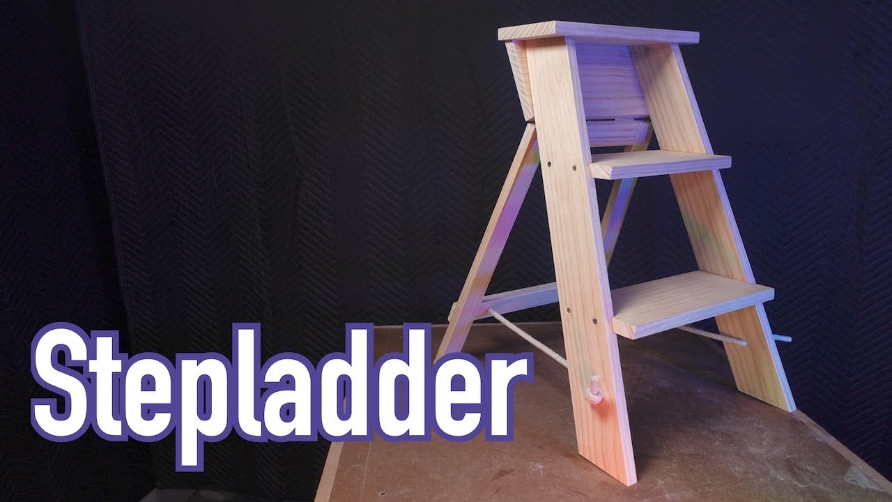 Make this simple stepladder