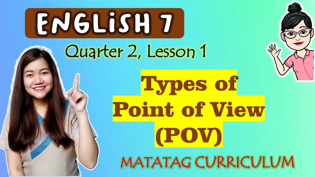 Types of Point of View (POV)| ENGLISH 7|| MATATAG Curriculum LESSON | QUARTER 2| LESSON 1 | Week 2