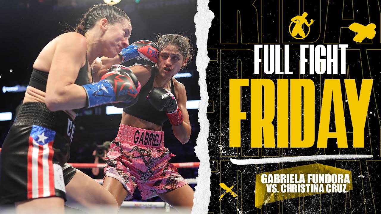 Full Fight | Gabriela “Sweet Poison” Fundora vs. Christina Cruz! Gabriela's 1st title defense!