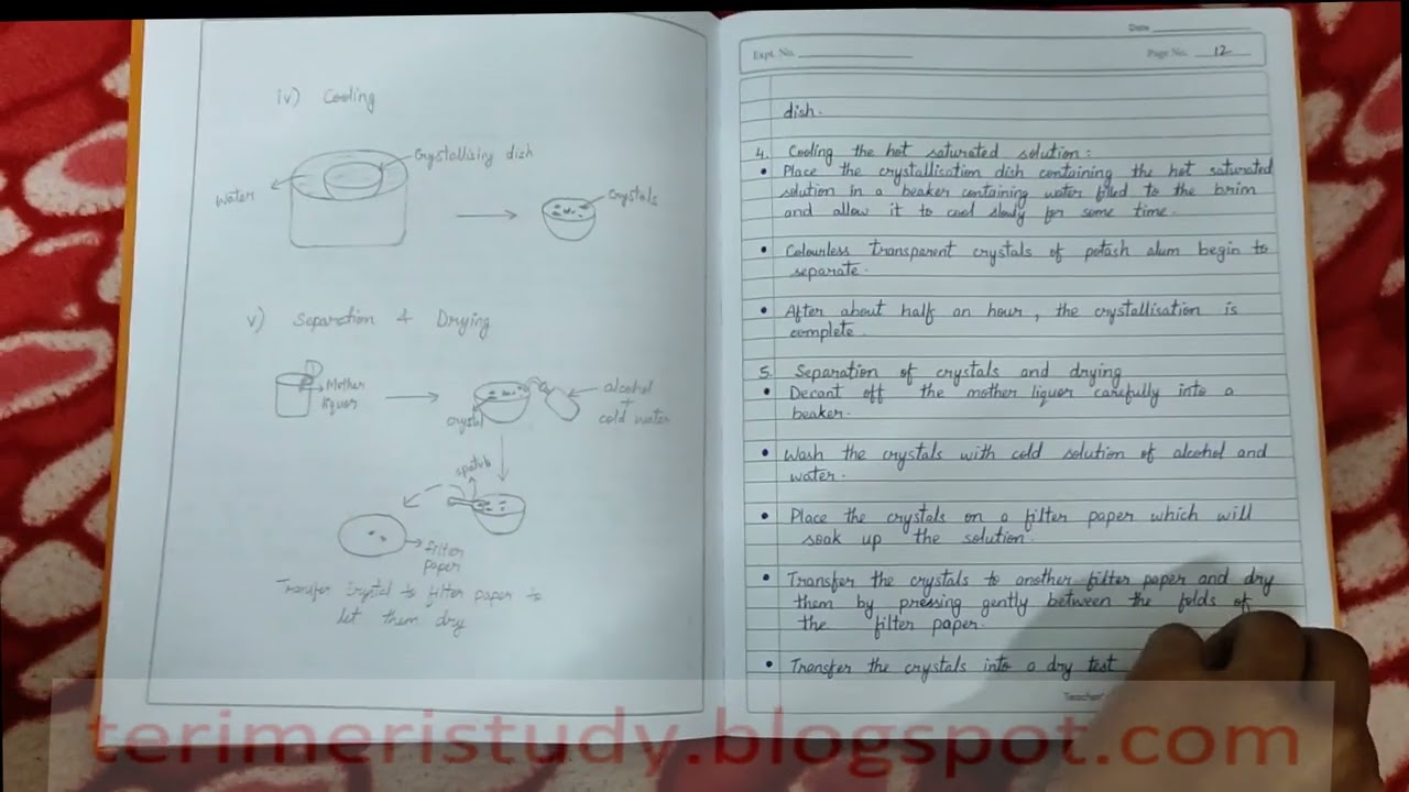 Chemistry Practical Class 11 CBSE | Link in Description