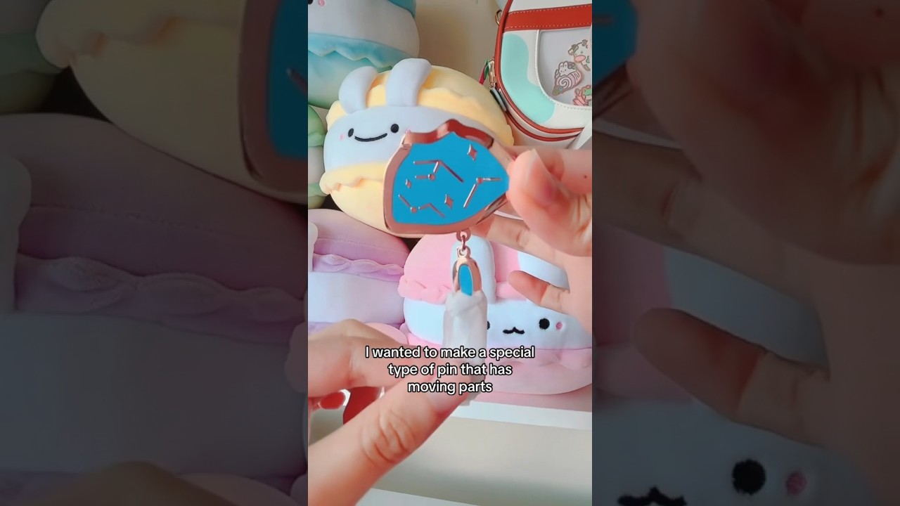 My DISCONTINUED pin 🥲🩵 #kawaii #enamelpins