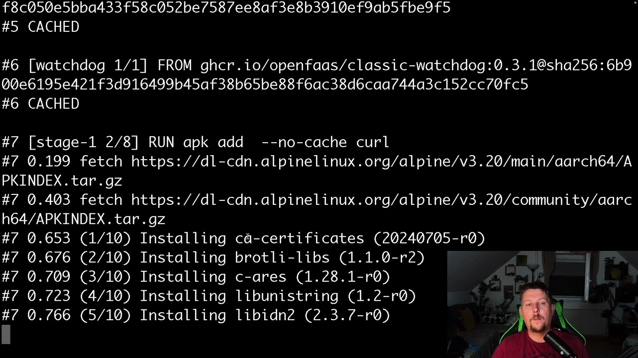 OpenFaas - Dockerfile - command as a funcition