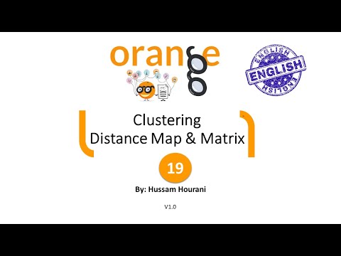 19 Clustering Distance Map Matrix - الورشه
