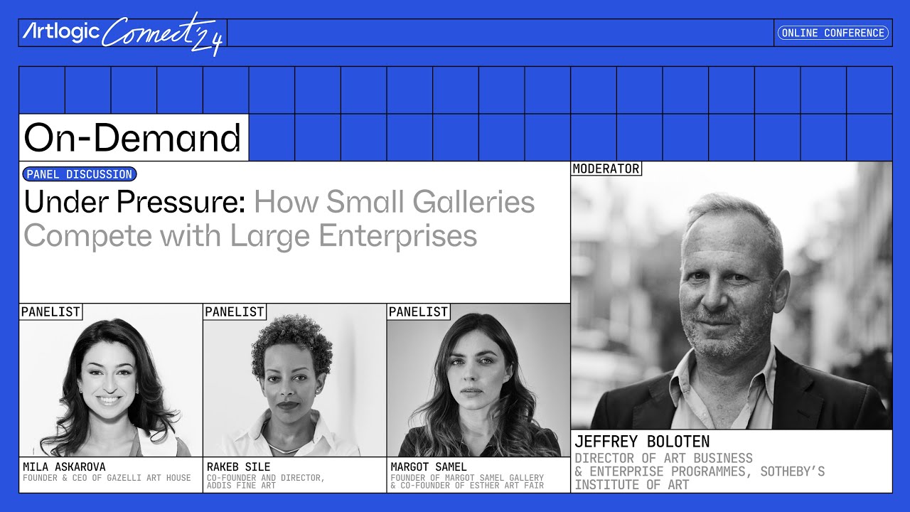 Artlogic Connect '24: How Small Galleries Compete with Large Enterprises