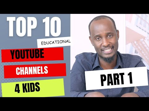 TOP 10 EDUCATIONAL YOUTUBE CHANNELS FOR KIDS| PART 1 | 2023