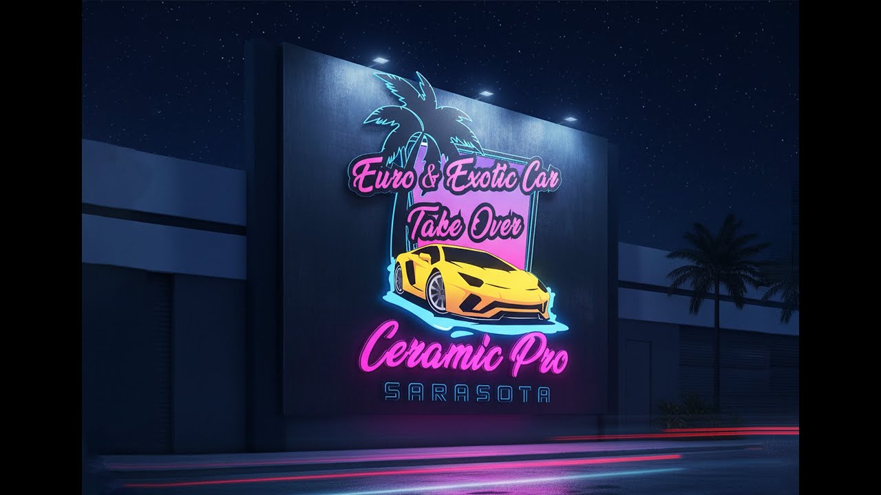 Luxury Auto Detailing & Car Wash Logo Design | Automotive Branding