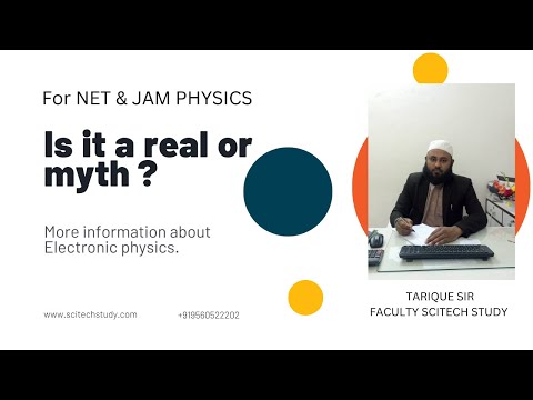 Semiconductor Devices Video Lecture - CSIR NET Crash Course for Physical Science - CSIR NET ...