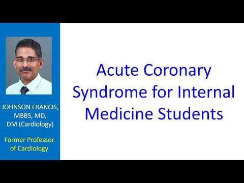 Acute Coronary Syndrome for Internal Medicine Students