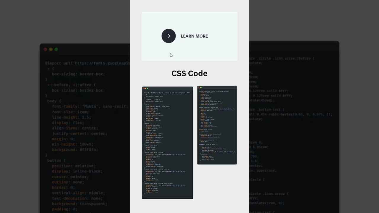 CSS Button Hover Effect || #animation #css #threejs #coding #developer #cssanimation #hovereffect