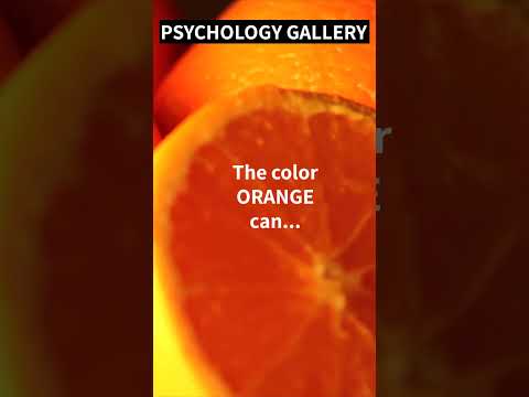 The AMAZING TRUTH about the color ORANGE!!! 😍 #shorts #shortsvideo #motivation #psychology
