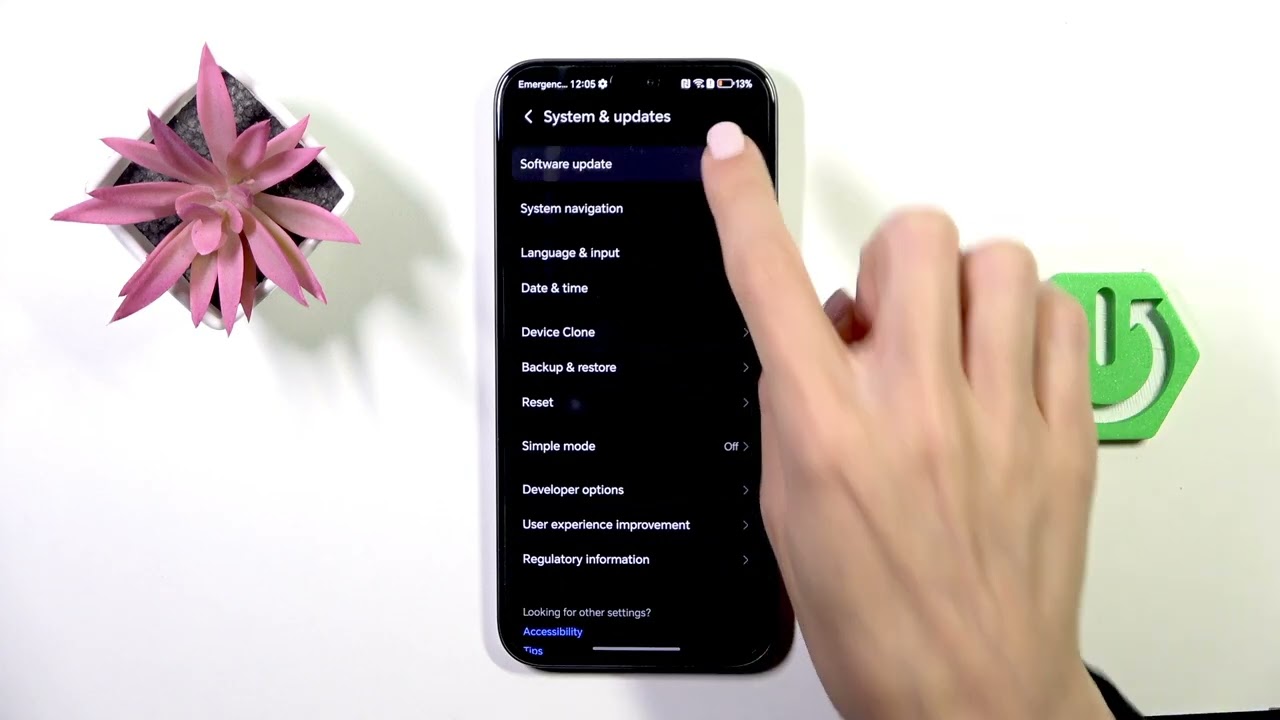 HONOR 400 Lite – How to Check for Software Update