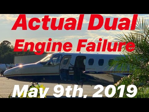 ACTUAL DUAL ENGINE FAILURE IN A CITATION JET