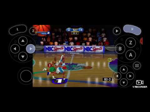 1999 NBA Showtime NBA on NBC Nintendo 64 Title