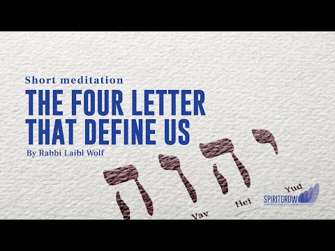 The Four Letters that Define You