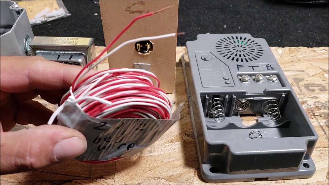 how to wire a doorbell DIY live demo and wiring diagram