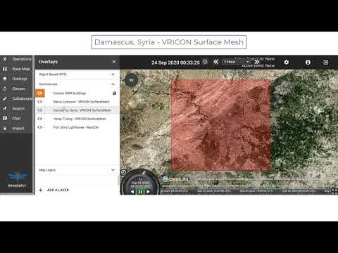 Cognitics demonstration video for the OGC IGS Sprint showing the Dragonfly user interface