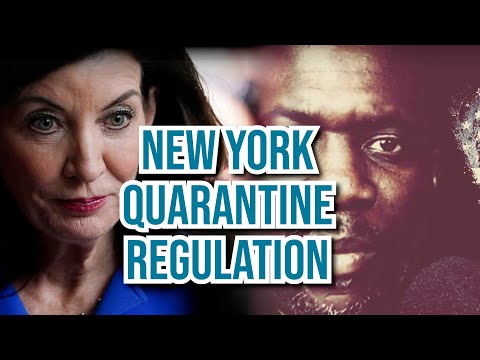 New York Forced Quarantine order can REMOVE anyone from home #Isolation #BobbieAnneCox #kathyhochul