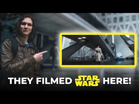 We visited all the Star Wars locations in London!!