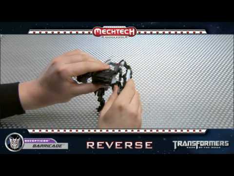BARRICADE: TRANSFORMERS Movie 3 - Instructional Video | Transformers Official
