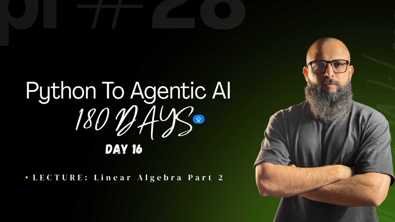 Linear Algebra in Machine Learning | Part 2 #machinelearning #linearalgebra