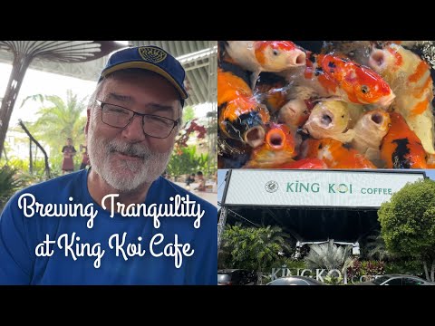 King Koi Coffee and Cafe: Saigon, Vietnam