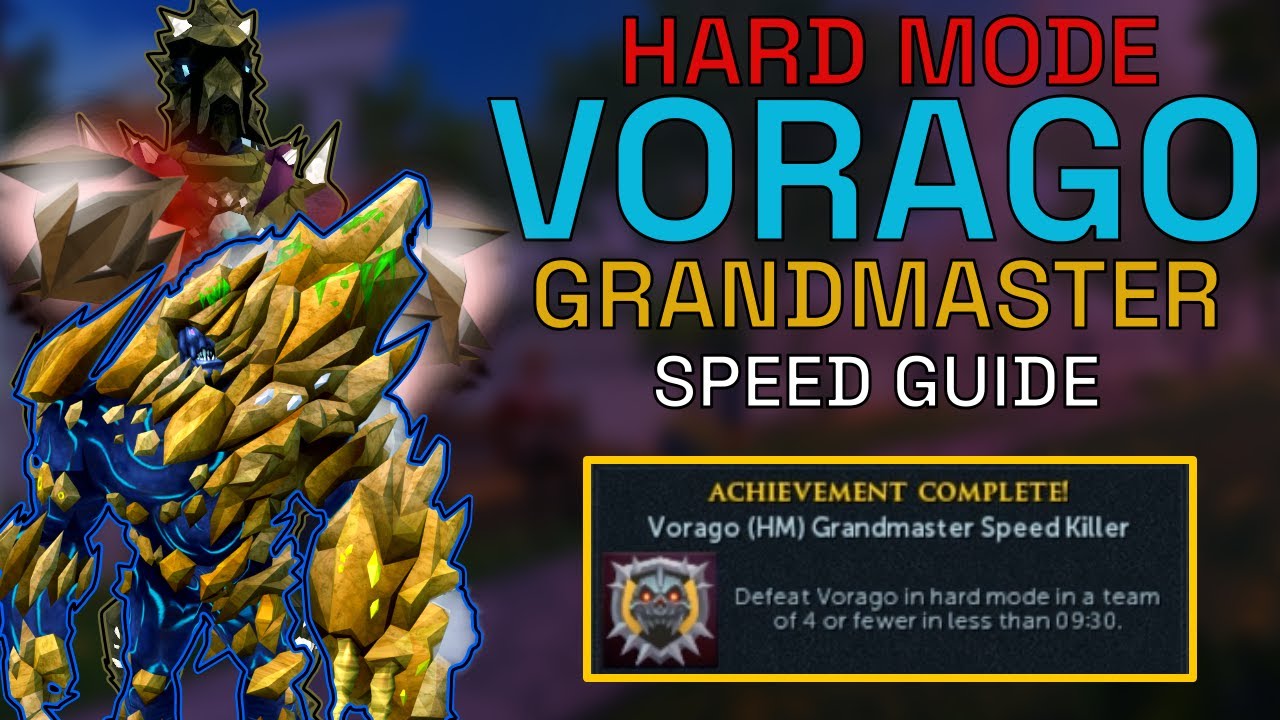 HM Vorago GrandMastery - Speed Kill Rotation Breakdown & Tutorial