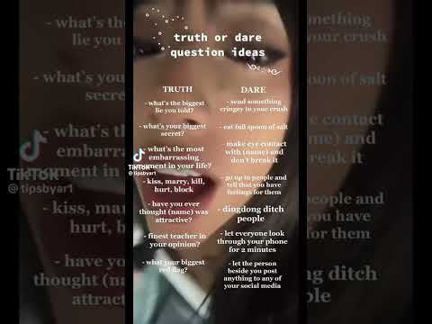 Truth or dare questions |#trending #fypシ