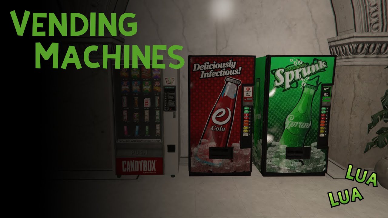 Vending Machines (Script) [Lua-Lua Scripts] - FiveM Releases - Cfx.re Community