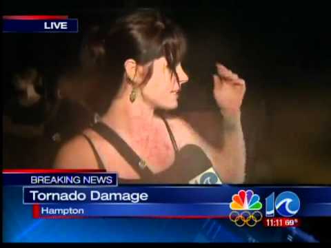 Bartender reports damages in Hampton