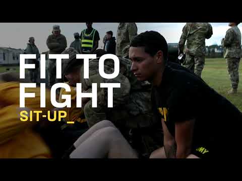 Performing an Army Sit-Up