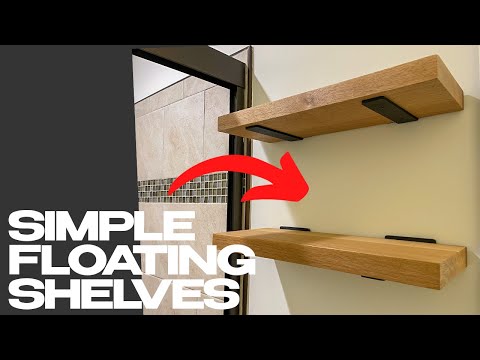Floating Shelves | DIY Guide | #woodworking #floatingshelf #diy