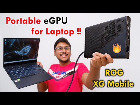 External GPU for a Laptop... Crazy Tech from ROG 😱🔥