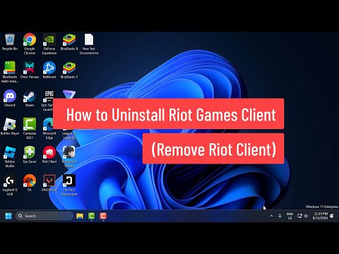 How to Uninstall Riot Games Client (Remove Riot Client)